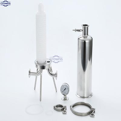 Cina SUS304/316L Casella di filtraggio in acciaio inossidabile per elevato grado di rimozione in vendita