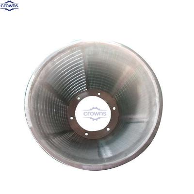 Cina Cesto di centrifuga resistente alla corrosione per l'industria chimica Cesto di centrifuga a angolo regolabile per la separazione precisa in vendita