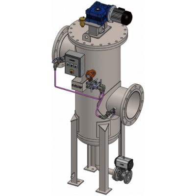 Cina Precisione del filtro 5-100μm Filtro automatico di auto-pulizia con potenza di filtraggio 0,75-7,5KW in vendita