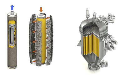 Cina Macchina di pulizia automatica di schermo resistente con capacità di filtraggio di 50-10000L/min in vendita