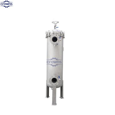 Cina Cassa del filtro multicartuccia in acciaio inossidabile, 0,6/1,0/1,6Mpa, 5-40°C in vendita