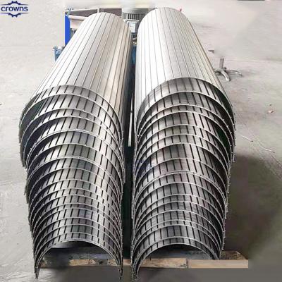 Cina Scaffale di filtro in acciaio inossidabile per il trattamento delle acque reflue, dimensione di fessura 0,3 mm in vendita