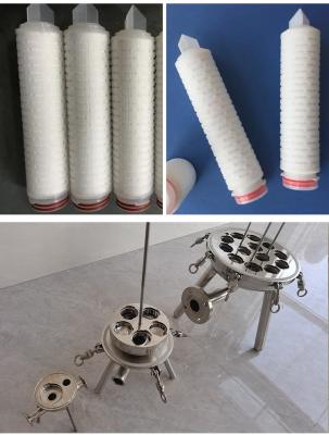 Cina Filtri per cartucce industriali da 20000L/ora con flange e filtro in polipropilene in vendita