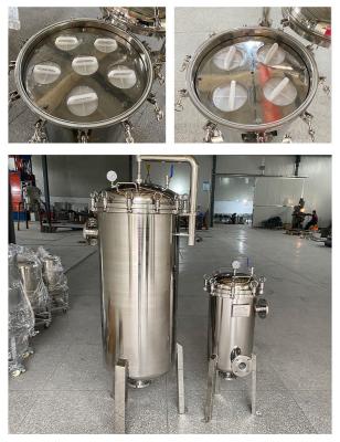 Cina Filtri per cartucce industriali in polipropilene ad alto flusso e flange di ingresso/uscita in vendita