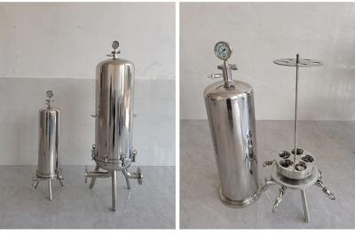 China Filtros industriais de cartuchos de alta pressão com filtro de polipropileno à venda