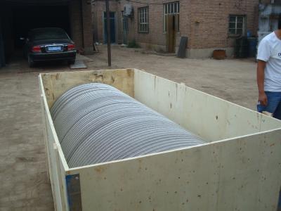 Cina Customized Industrial Sieve Screen with Rounded Corner and Screen Slot 90-150 in vendita
