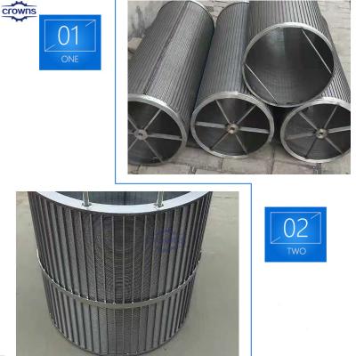 Cina 1m-6m Length Sieve Bend Screen with Square Hole Shape for 2mm-6mm Mesh Size in vendita