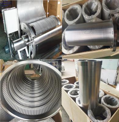 Cina 1m-6m Length Sieve Bend Screen with Square Hole Shape for 2mm-6mm Mesh Size in vendita
