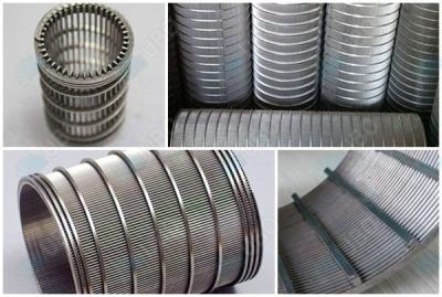 Cina Rectangle Hole Shape Sieve Screen For Paper Industry With Seam Size 0.1-0.55 in vendita