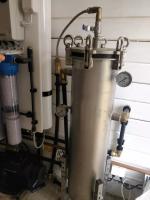 China Brush Automatic Self Cleaning Filter Full Automatic Water Strainers Filters for sale