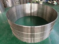 China High Weave Density Wedge Wire Containers for Precise Separation Needs for sale