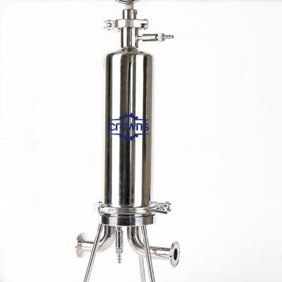 China Easy to clean efficient and long-lasting 304 stainless steel filter housing for high purity chemicals filtration à venda