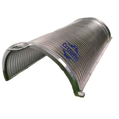 Cina Chinese manufacturer stainless steel wedge wire mesh screen sieve bend screen with best quality in vendita