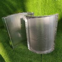 China Triangle Wedge Wire Centrifuge Basket 150mm Width 500mm Length Customized for sale