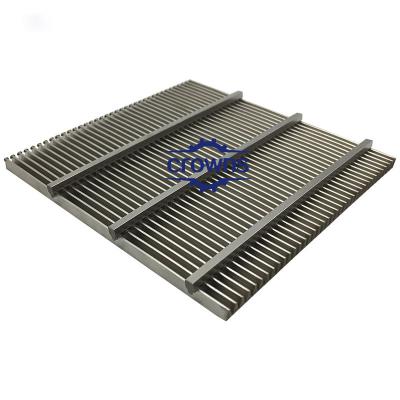 中国 Stainless steel Wedge Wire Screen Panels for Filtering and Grain Drying 販売のため