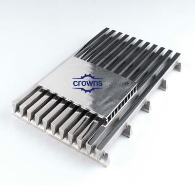 中国 Johnson Wedge Wire Mesh Filter Flat Grid Screens Panel 販売のため