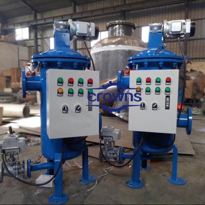 Cina Irrigazione industriale Filtro automatico di auto-pulizia Acqua del lago Filtro automatico di retrolavaggio per la cartiera in vendita