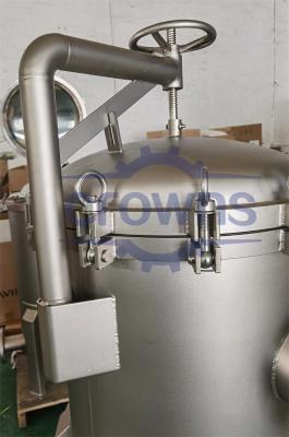 Cina Flusso grande personalizzato Acciaio inossidabile Cartuccia di precisione filtro dell'acqua alloggiamento filtro industriale in vendita