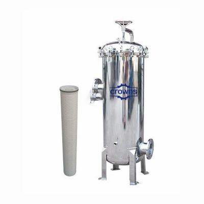 Cina Stainless Steel 304/316 Cartridge Filter Housing Water Treatment Oil Filter in vendita