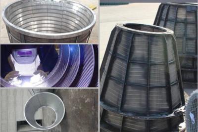 Cina Cesto di centrifuga personalizzato con trattamento superficiale galvanizzato in vendita