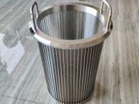 China 0.10 Mm Minimum Slot Width Industrial Sieve Screen for Precise Sieving for sale