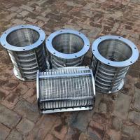 China Stainless Steel Wedge Wire Screen for Square Profile Separation Application for sale