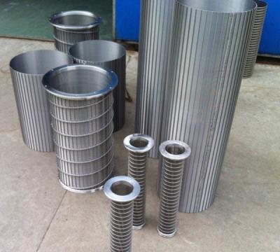 Cina Lunghezza 0,25m-3m Johnson Wedge Wire Screens per l'efficienza di filtrazione in vendita