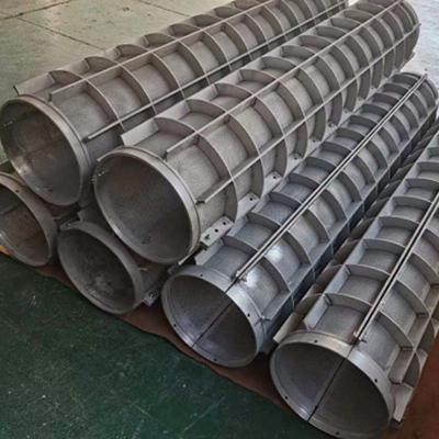 Cina Staglio di setaccio industriale in acciaio inossidabile rotondo bordo liscio Consistenza della polpa di ingresso 1-4 in vendita