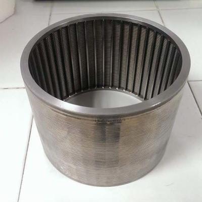 Cina Cesto di schermo industriale a angolo arrotondato 37-90 Motor Power Inlet Consistenza della polpa 1-4 in vendita