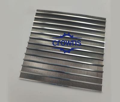 Cina Schermo di filo a cuneo in acciaio inossidabile per la filtrazione nella lavorazione chimica in vendita