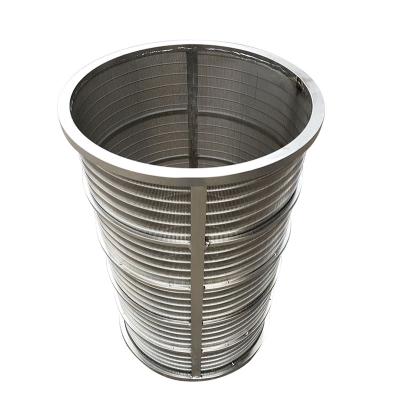 中国 Factory Outlet ID 260mm Wedge Wire Mesh Pipe Filter Cylinder for Liquid Filtration 販売のため
