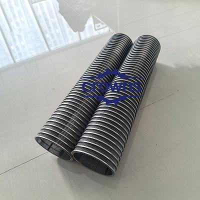 China Customizable Johnson Screen Tube Wedge Wire Screen For Optimal Filtering And Straining Te koop