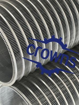 China Customizable Johnson Screen Tube Wedge Wire Screen For Optimal Filtering And Straining Te koop