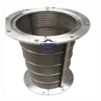 China Stainless Steel 316L Rotary Drum Filter Solid Liquid Separators Wedge Wire Screen for sale