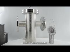 Stainless Steel filter with double bags