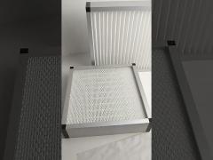 H13 H14 Hepa Ulpa Filter Laminar Air Flow Hepa Ffu Clean Room Equipment Industry Hvac Hepa Filter