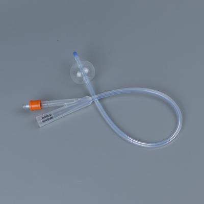 Cina il Silastic francese 14 di 35cm 2 anti del catetere di Foley del silicone di modo aderiti riduce l'attrito in vendita