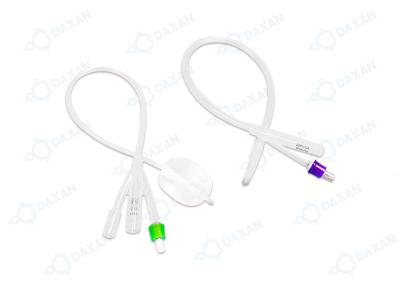 Cina 5mm - 15ml 400cm catetere nessun del silicone di 3 modi rivestimento idrofilo 14 in vendita