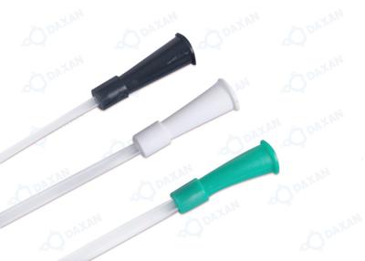 Cina Nessuno bustina idrofila dell'acqua del catetere del PVC Nelaton di DEHP 18FR verde chiaro in vendita