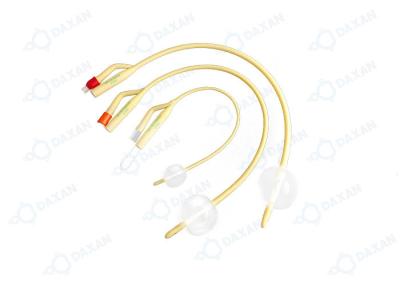 Cina Catetere a palloncino rivestito di silicone a tre corsie idrofilo 20FR 26FR di Foley del lattice in vendita