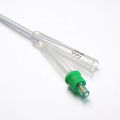 Cina Catetere a palloncino 100% di Foley di modo del silicone 2 18fr eliminabile 30cc in vendita