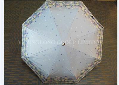China Business Gift  Windproof Folding Umbrella Floral Print Umbrella Unbreakable for sale