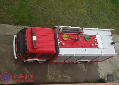 Cina Peso lordo 16000kg 4500L Contenitore per acqua CAFS Fire Pumper Truck Una schiuma di classe in vendita