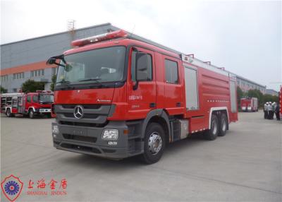 Cina 6x4 determinano sei sedili i telai del Mercedes-benz che spumano flusso antincendio del veicolo 90L/s in vendita