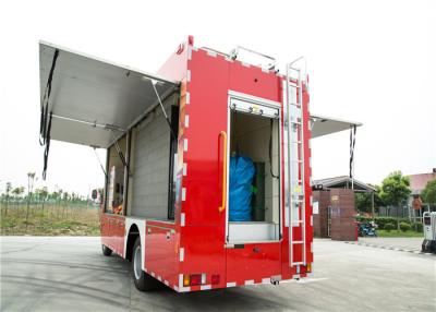 Cina Camion dell'attrezzatura antincendio del peso lordo 7880kg, camion dei vigili del fuoco pesante di salvataggio del tester di misurazione in vendita