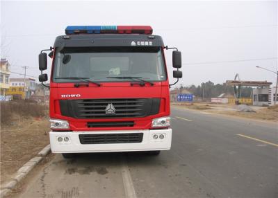 China 6x4 Drive Six Seats Water Tank Firefighting Truck with Flattop Length Cab for sale