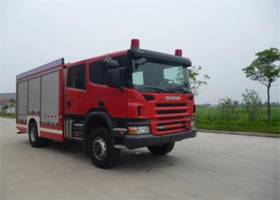 China 4x2 Reversible Cab Emergency Rescue Fire Vehicle with Lift Lights & Front Traction for sale