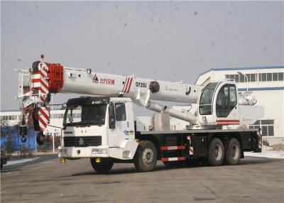 China KaiFan 25T Truck Mounted Crane Fully Hydraulic Telescopic Crane , Lifting Weight 25000kg for sale