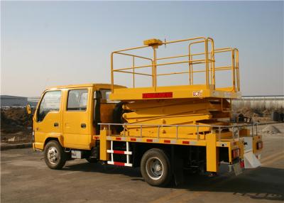 China GKS-22Q Four Section Telescoping Work Platform ISUZU Chassis 4x2 Drive for sale