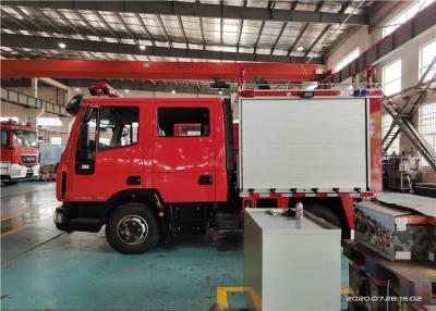 Κίνα 4×2 μικρό πυροσβεστικό όχημα βυτιοφόρων νερού Drive με 5 καθίσματα στο αμάξι και την προσφορά 2000L προς πώληση